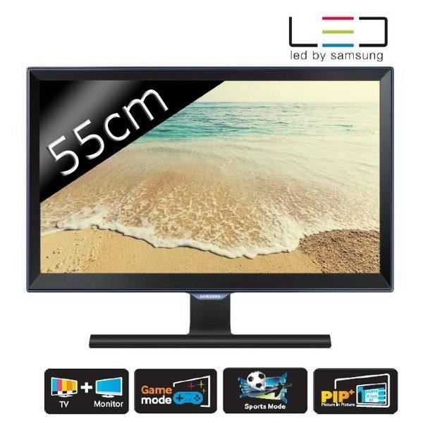 SAMSUNG T22D390EW Moniteur TV Full HD TNT HD 55cm - Cdiscount TV Son Photo