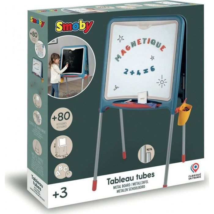 Tableau - Smoby - Double face - Magnétique - 80 accessoires - Pour ...