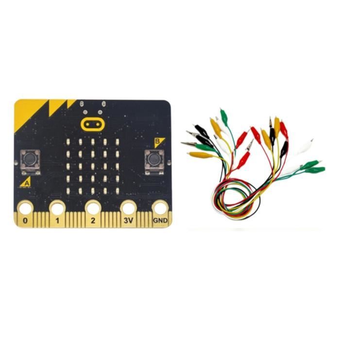 BBC Micro:Bit Go Kit avec Pinces Crocodile Jeu de Fils de Test Carte de ...