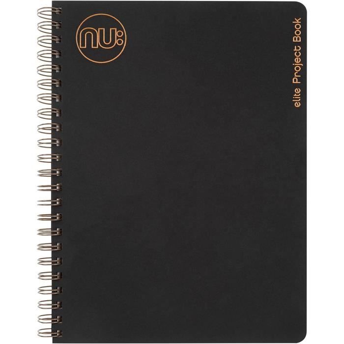 Nu Notebooks – Gamme Kraft – Cahier de projets A4 à spirales – Carnet ...
