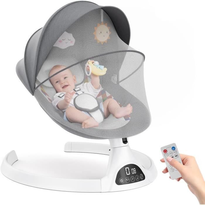 Balancelle Bebe Electrique,Aomdom Balancelle pour Bébé für Kinder bis 9 ...
