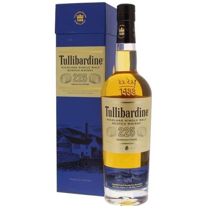 Whisky Tullibardine 225 Sauternes Finish Single Malt d'Highlands - 43° - 70 cl - Achat / Vente ...