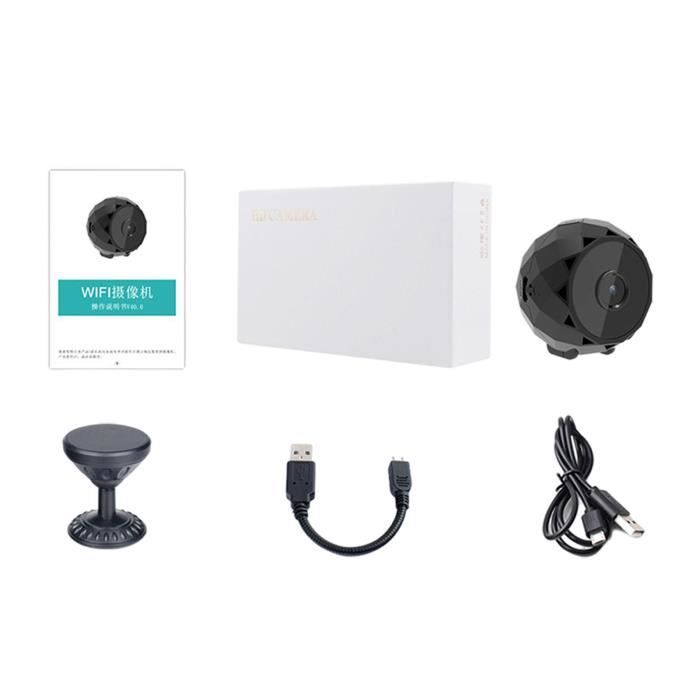 Mini caméra nuit IP Hotspot Magnet Micro petite caméra e activée par ...