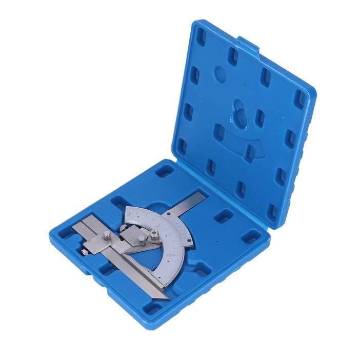 YOSOO règle d'angle universelle Vernier Bevel Protractor 0-320 ...