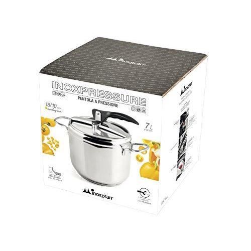 Cocotte Minute - Inoxpran - 5094207 - Acier Inoxydable - 35x22x27 cm ...