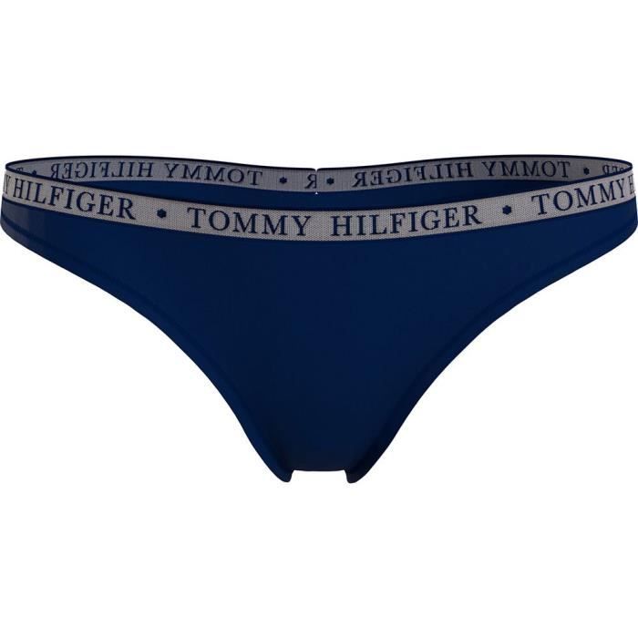 Tommy Hilfiger Lace 3P Thong (Ext Sizes) Strings, des Sky-White-Rouge ...