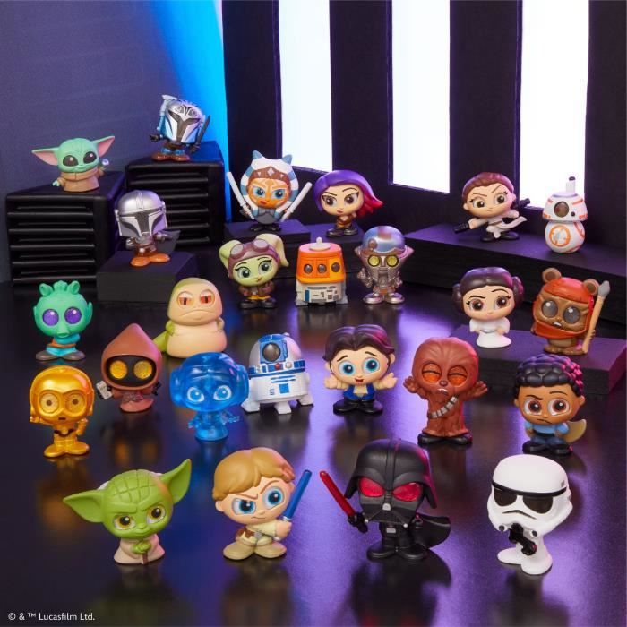 Figurines à collectionner Doorables STAR WARS, Capsule Galaxy Peek, 4 ...