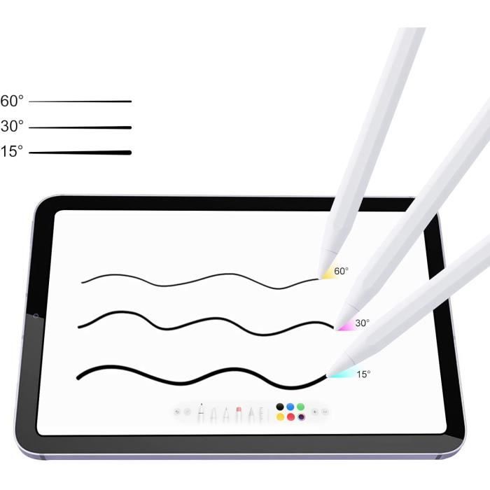 Stylet Tactile, Stylet Tablette Avec Charge Rapide En 5 Minutes ...