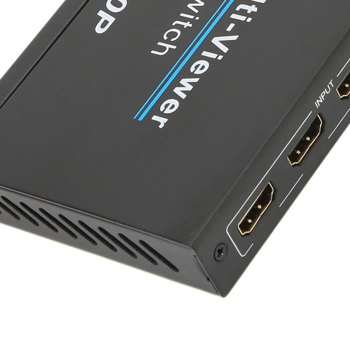 ZER-Séparateur d'écran 4 voies HDMI 4x1 (tension : 110-240V ...
