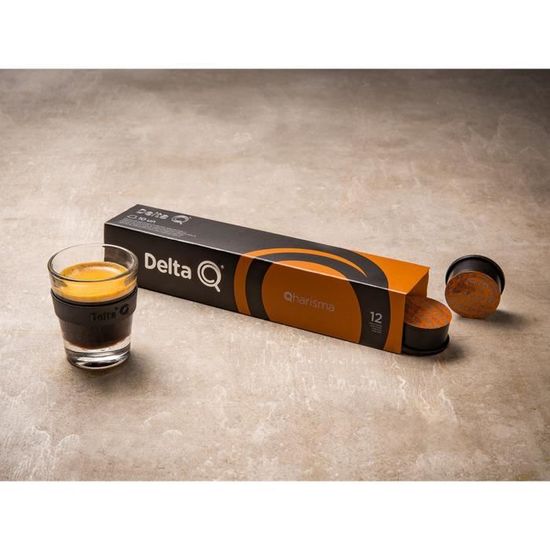 Delta Q Qharisma N°12 Etui de 10 Capsules - Compatible uniquement ...