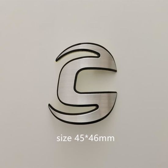 Pneus et jantes,Autocollants en aluminium pour Badge de tête de vélo ...