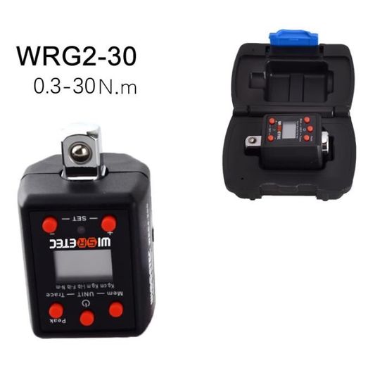 Outillage à main,Dynamomètre électronique à affichage numérique de haute précision, adaptateur ...