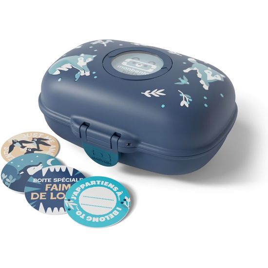 MONBENTO - Boîte à Goûter Snack Box Hermétique - Idéal Pour Ecole ou ...