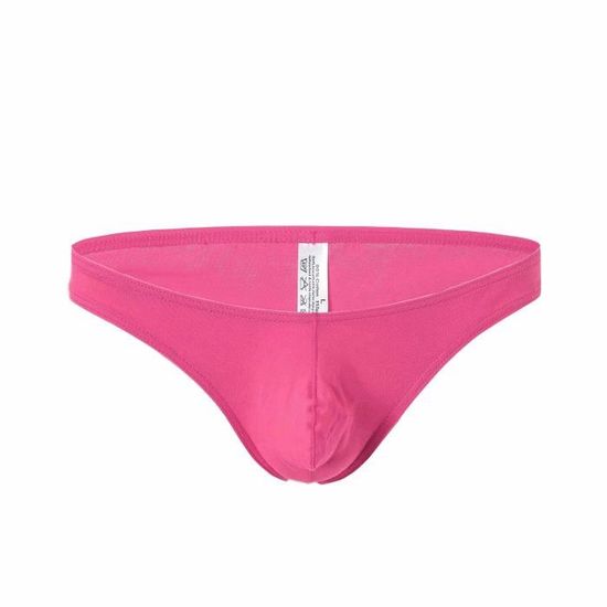 String Tanga pour Homme en coton Babydoll élégants Rose vif Rose vif ...
