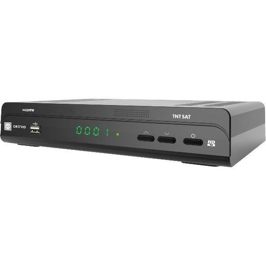 Décodeur satellite - TNTSAT - HD - Enregistrement USB - Time Shift ...