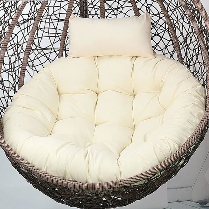 Coussin Rond Pour Fauteuil Rotin, Coussins De Chaise De Balançoire ...