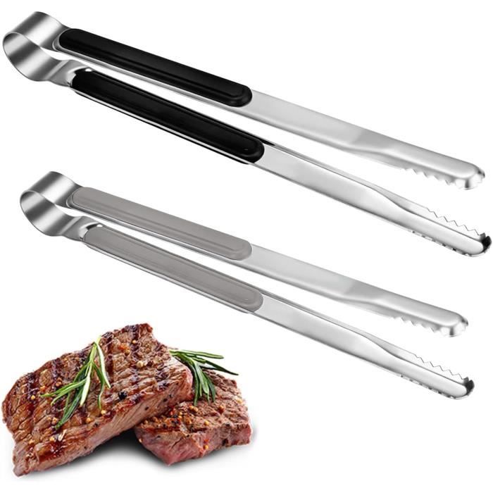 Pince Cuisine Inox Professionnel, 2 Pièces Pince À Barbecue En Inox ...