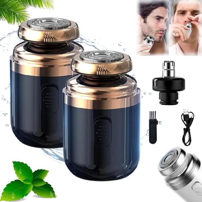 Rasoir a Capsules,2-in-1 Portable Mini Capsule Shaver, Capsule Razor ...