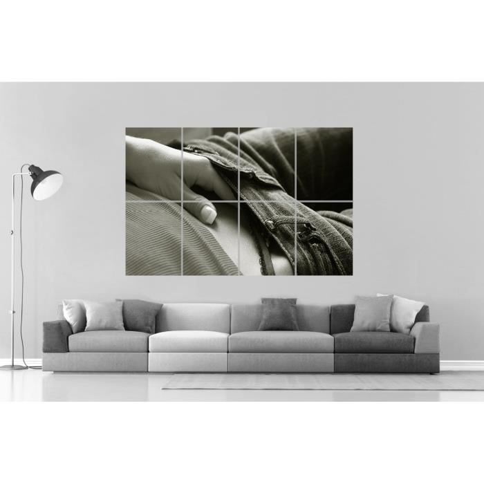 INTIMATE MOMENT SEXY GIRL Wall Art Poster Grand format A0 Large Print ...
