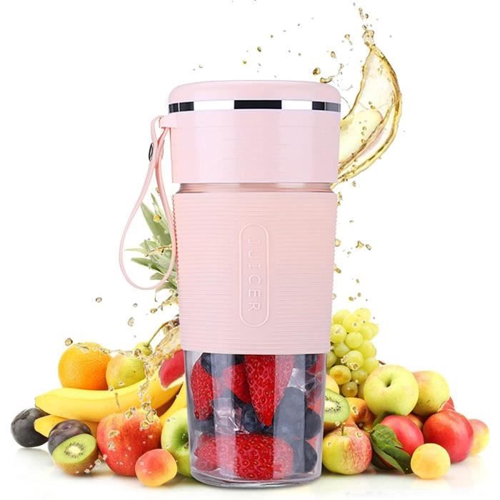 Mélangeur Portable,Mixeur Des Fruits Rechargeable Avec USB, Coupe De ...