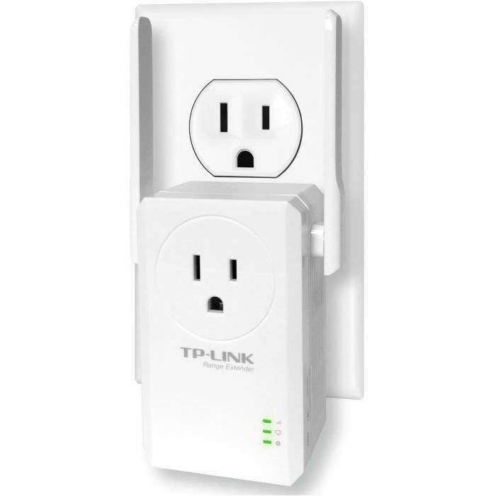 (TL-WA860RE) 300Mbps Wall-Plug WiFi Range Extender, AC Passthrough, 1 ...