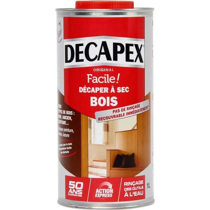 Décaper sans rincer Decapex - Bidon 1 l - Cdiscount Bricolage