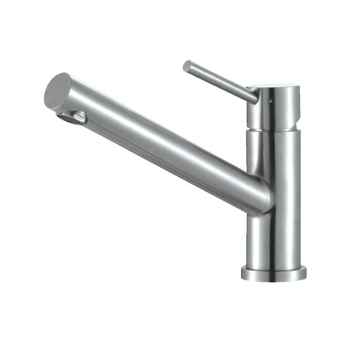 Robinet cuisine Luisina inox massif LEONIE - Cdiscount Bricolage