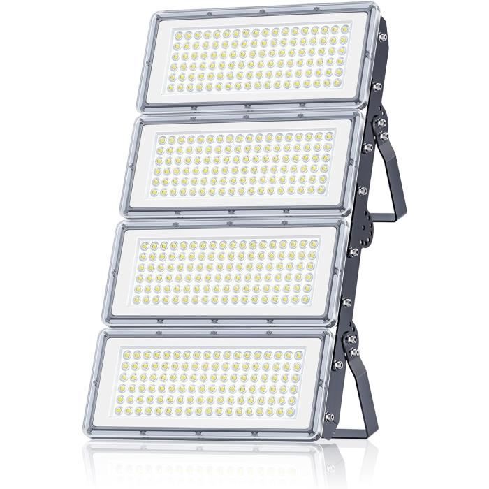 Projecteur Exterieur Led 400W 4 En 1 40000Lm Spot Led Extérieur, Pilote ...