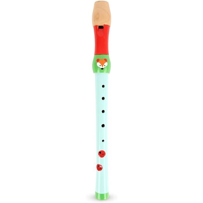 Flûte d'enfant en Bois coloré - Cdiscount Jeux - Jouets