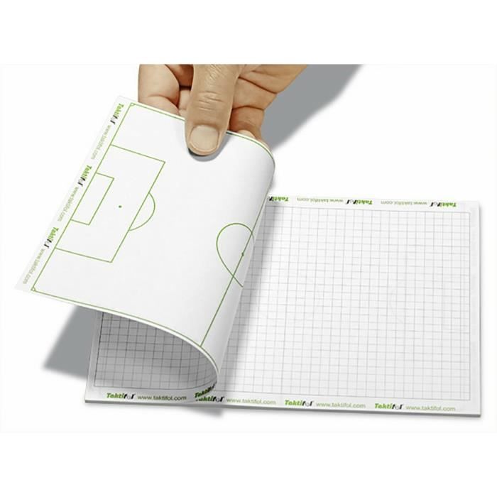 Bloc-notes football Sporti France - blanc - TU - Cdiscount Beaux-Arts ...