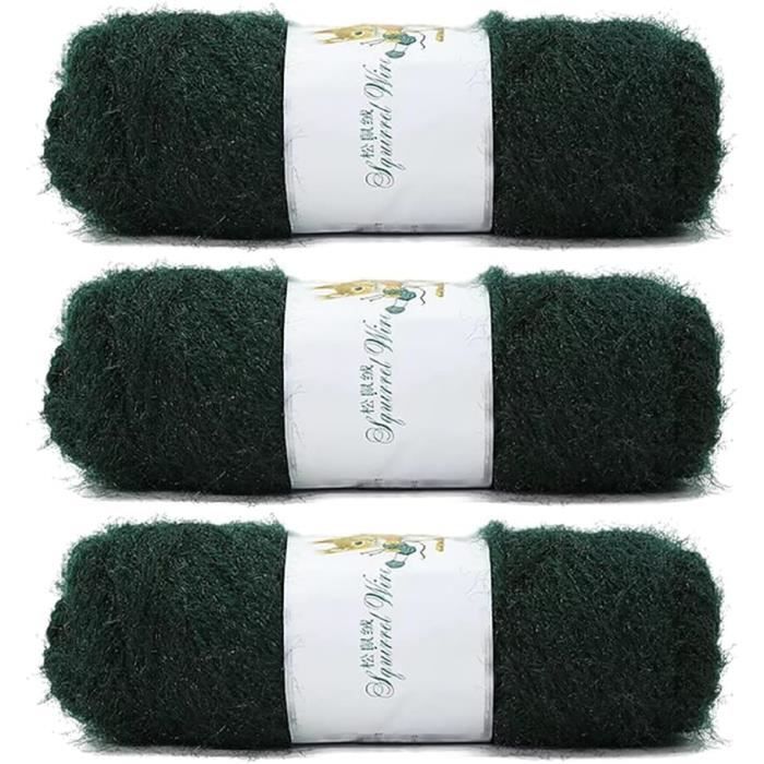 Lot De 3 Fils De Crochet 75G Super Doux Et Durable En Acrylique Fil De ...