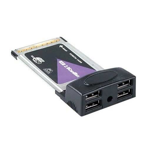 VSHOP® Carte Pcmcia - Cardbus avec 4 Ports Usb 2.0 externe compatible ...