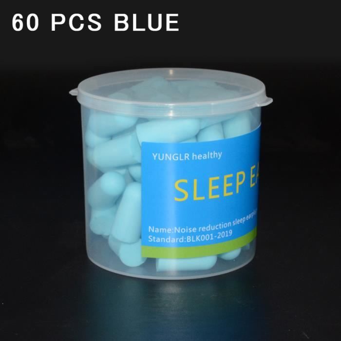 BOULES QUIES,60 BLUE--Bouchons'oreille en mousse souple'isolation ...
