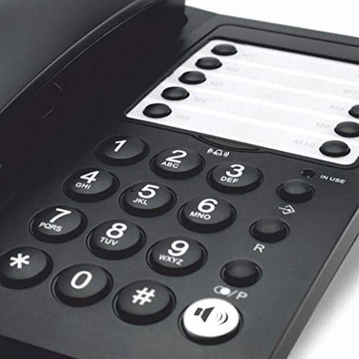 Téléphone analogique - HAEGER - HG 1020 - Filaire - Technologie ...