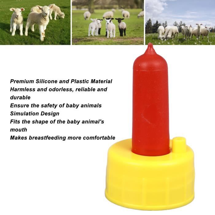 ST5670 Mamelon de chèvre en silicone Mamelon de Chèvre, Alimentation ...
