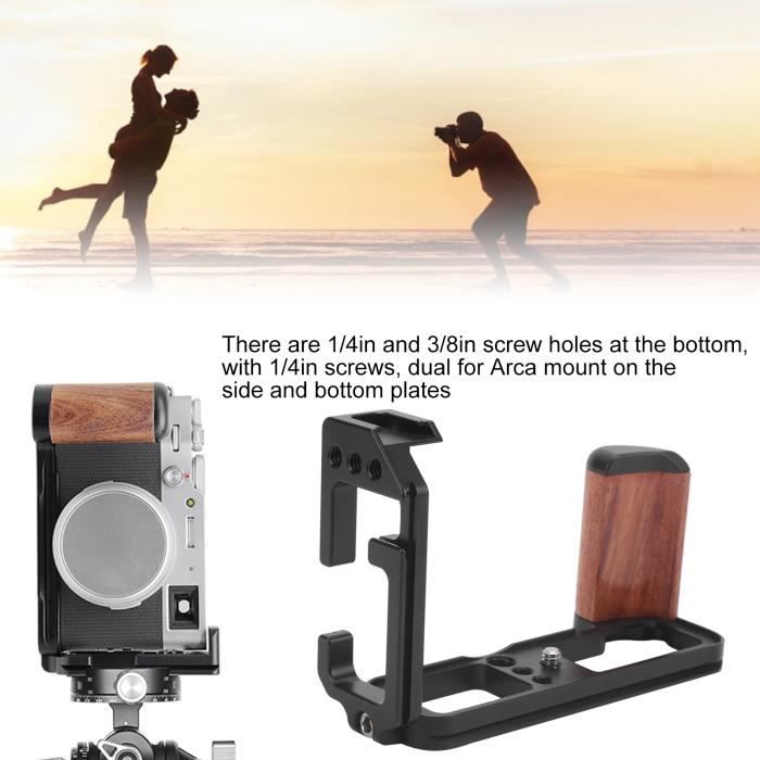 Support de caméra en forme de L - TBEST - X100V - Alliage d'aluminium ...