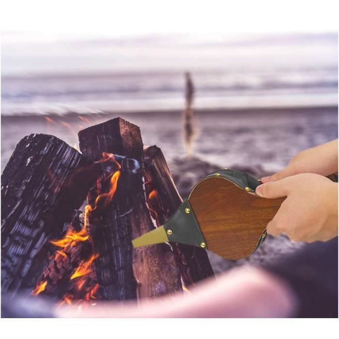 Bellows pour la cheminée et Le Gril, Grill en Bois Naturel de qualité ...