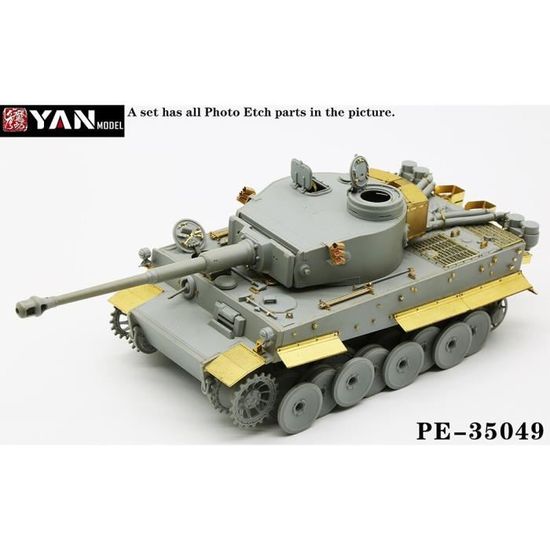 CRAZE [Modèle Yan] PE-35049 1/35 Sd.Kfz.181 Tiger I début 1943 Type ...