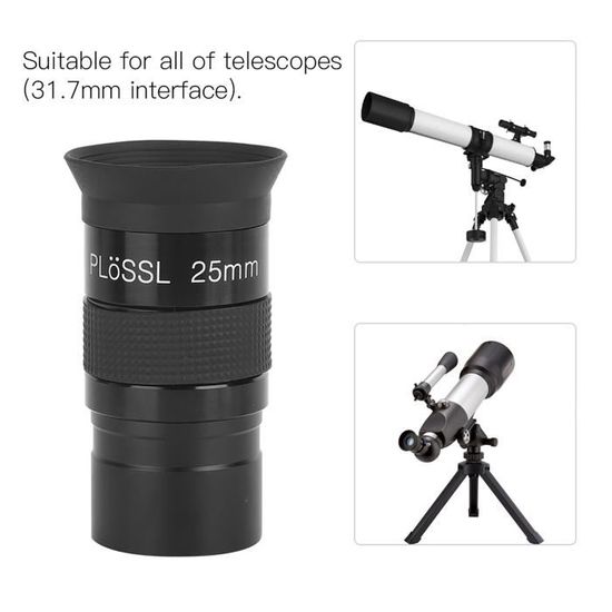 Tube Monoculaire Akozon Plossl 25Mm Oculaire Multicouche Revêtement ...