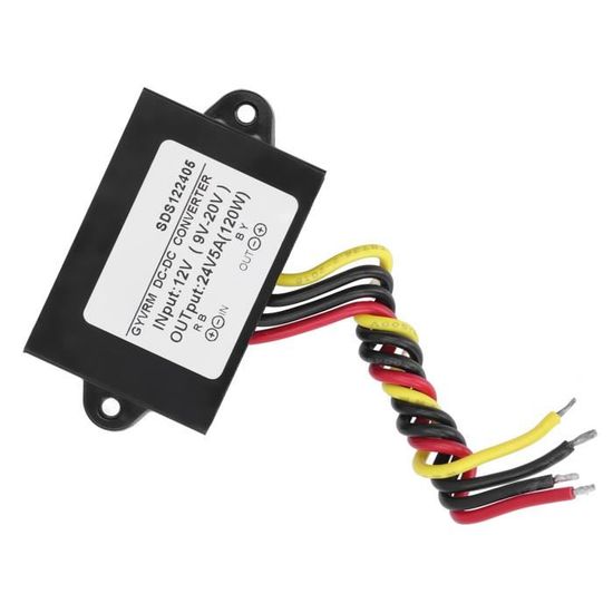 Module Boost DC - EJ.LIFE - GYVRM-SDS122405 - 120W - 5A - Silicone ignifuge organique ...