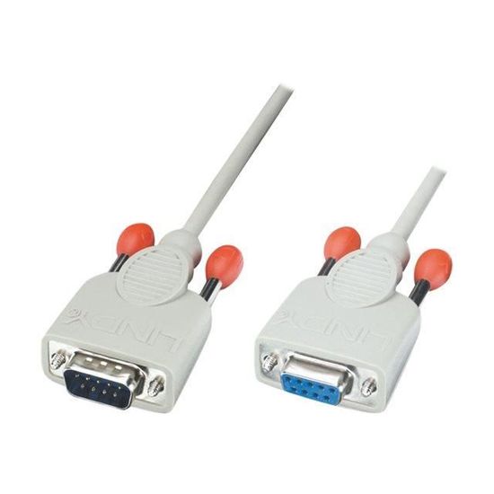 Câble RS232 Sub-D 9 M/F - Lindy - 31522 - 10m - Connecteurs Moulés ...