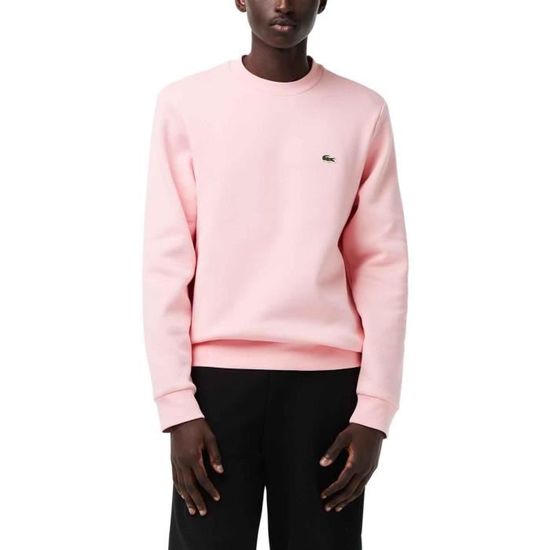 Sweat Lacoste Basic Rose pour Homme Rose - Cdiscount Prêt-à-Porter