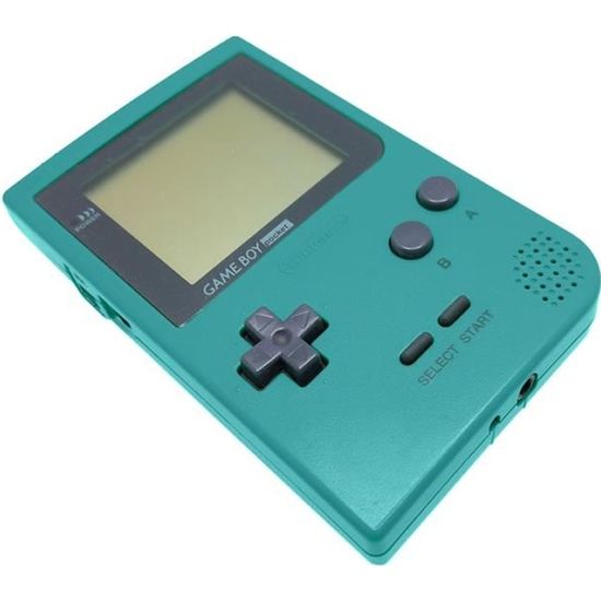 Console Nintendo Game Boy Pocket - Cyan - Cdiscount Jeux vidéo