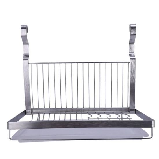 Acier Inoxydable Pliant Accrocher Plat Grille Vidange Bol Grille ...