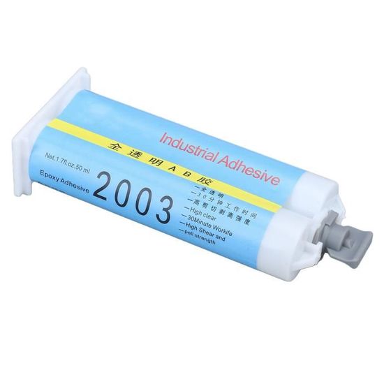 YOSOO Colle de résine époxy Colle adhésive à haute viscosité résistante ...