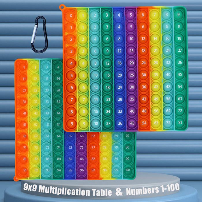 Table de Multiplication numérique à 2 côtés Montessori,jouet d ...