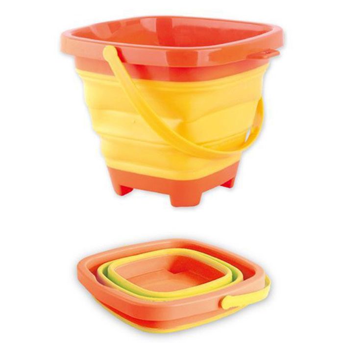 Seau de plage pliable multifonctionnel, jouet de sable pour enfants ...