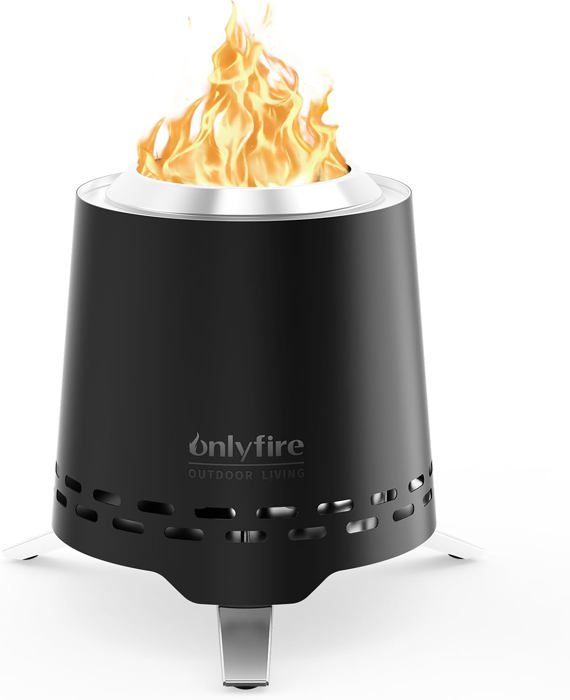 Onlyfire Brasero de Table, Brasero Portable avec Support de Pot et Sac ...