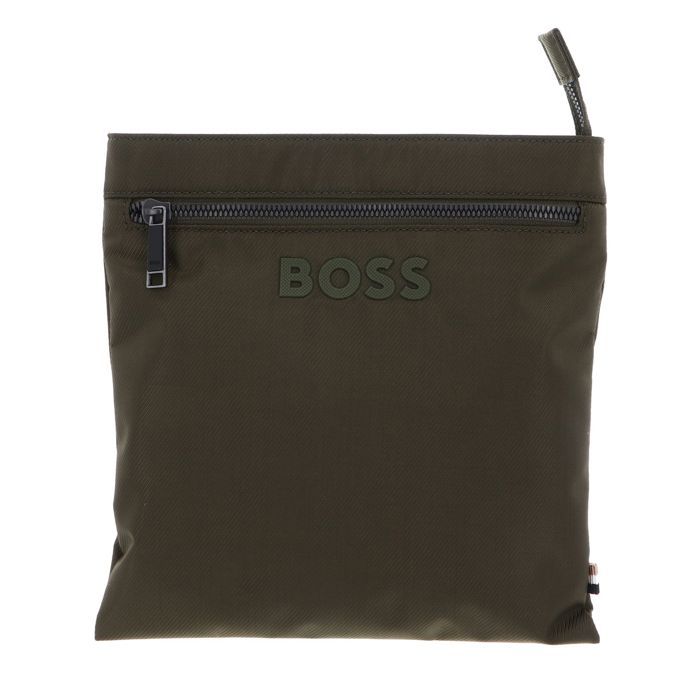 BOSS Sac à épaule bandoulière vert foncé pour homme - Catch 3.0 ...