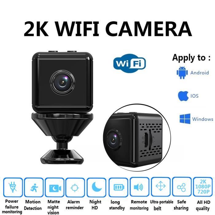 Caméra couleur uniquement Mini caméra de Surveillance ip WIFI HD 1080P ...